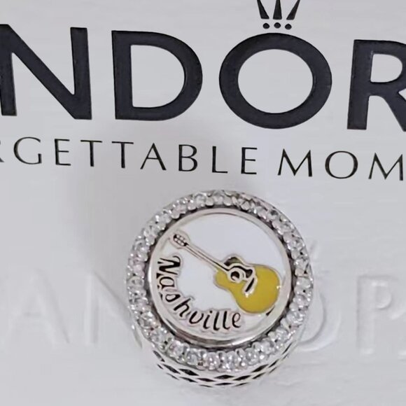 Pandora | Jewelry | Pandora Nashville Guitar Tennessee Cowboy Boots ...